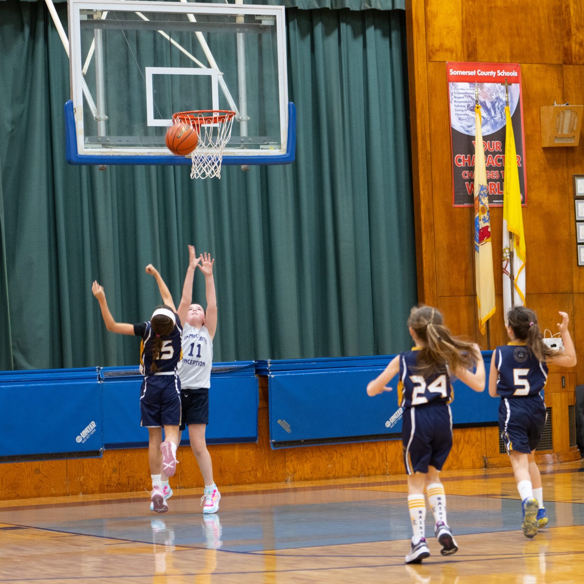 Saint Elizabeth Girls 2022/2023 4th grade Basketball Team