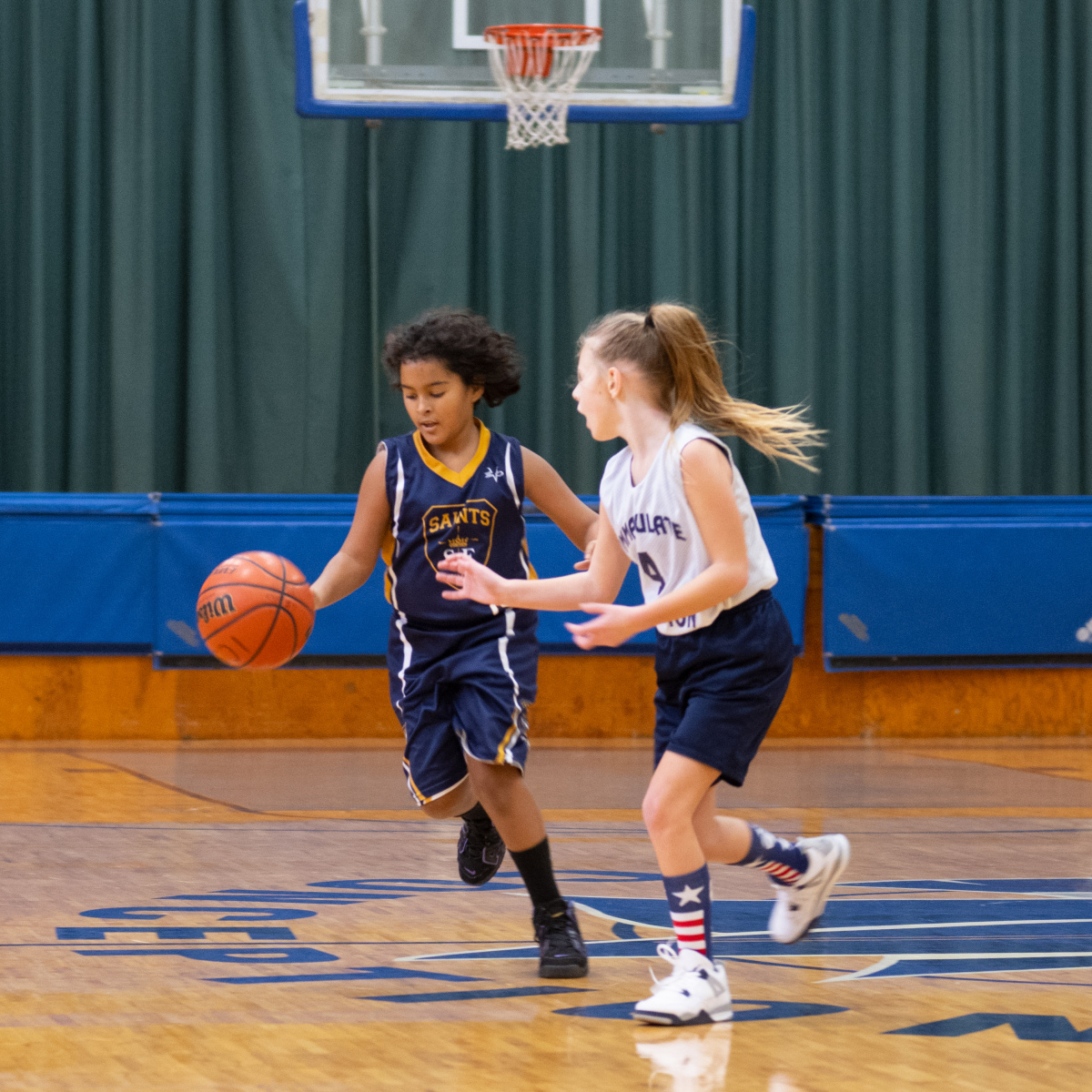 Saint Elizabeth Girls 2022/2023 4th grade Basketball Team
