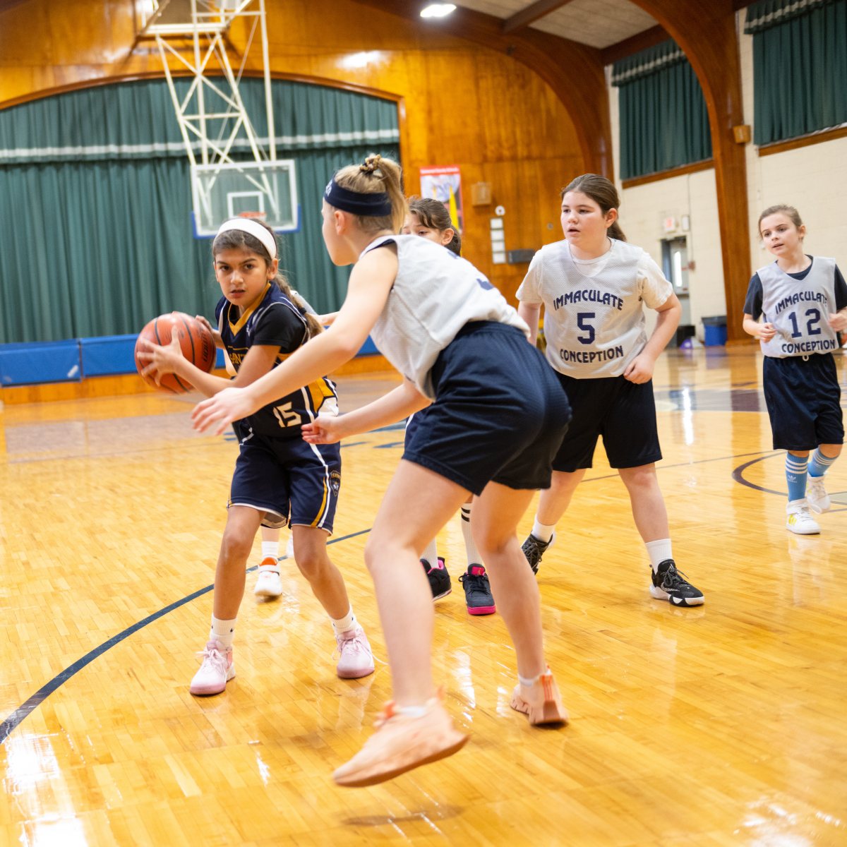Saint Elizabeth Girls 2022/2023 4th grade Basketball Team