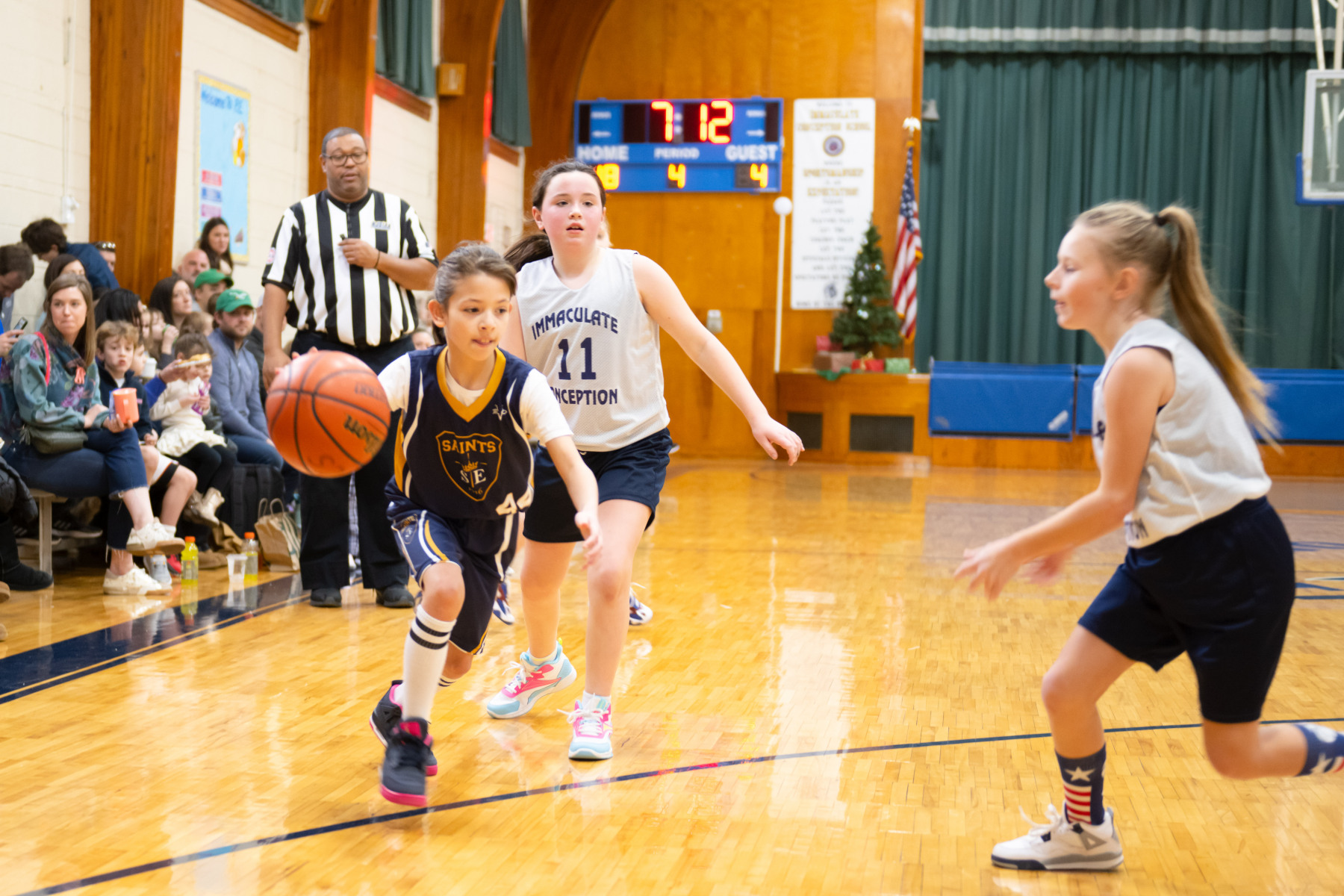 Saint Elizabeth Girls 2022/2023 4th grade Basketball Team